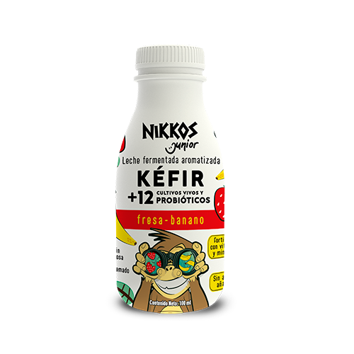 Kéfir Piña Naranja Cúrcuma - Microbiota Intestinal - Nikkos